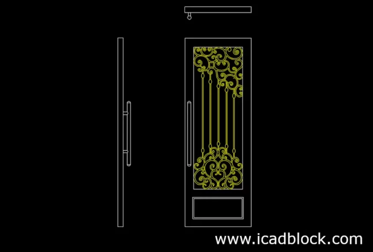 Door CAD Block collection in DWG - iCADBLOCK