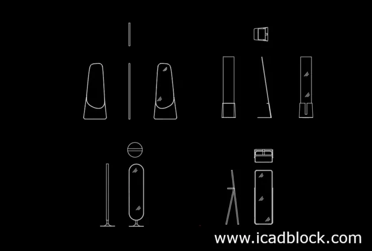 Mirror CAD Block Collection in DWG - iCADBLOCK
