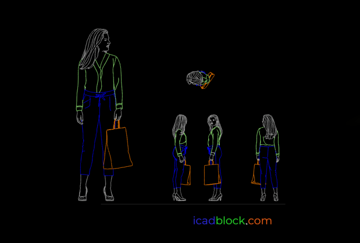 Women standing Archives - iCADBLOCK